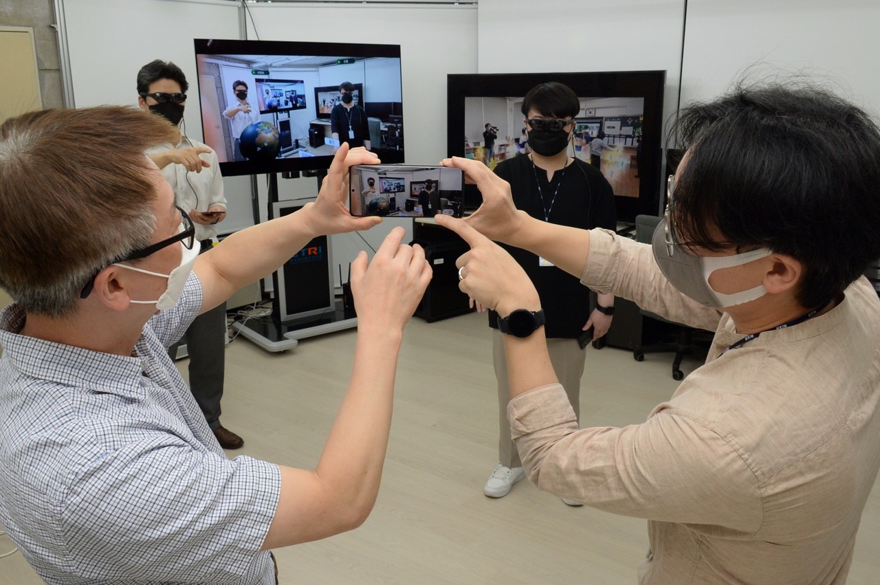 ETRI, 'XR 협업 플랫폼' 개발...실제-가상 공간 오차 3cm 이내