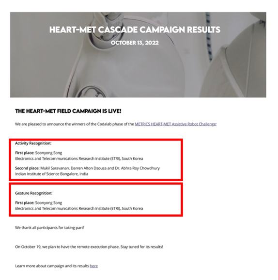 ETRI, IEEE 국제로봇학술대회 세계 1위