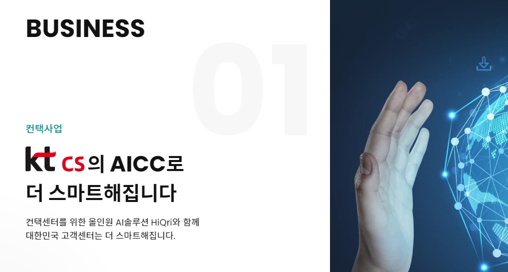 kt cs ‘역대 최대' 매출 5916억원…AI 사업 가속화