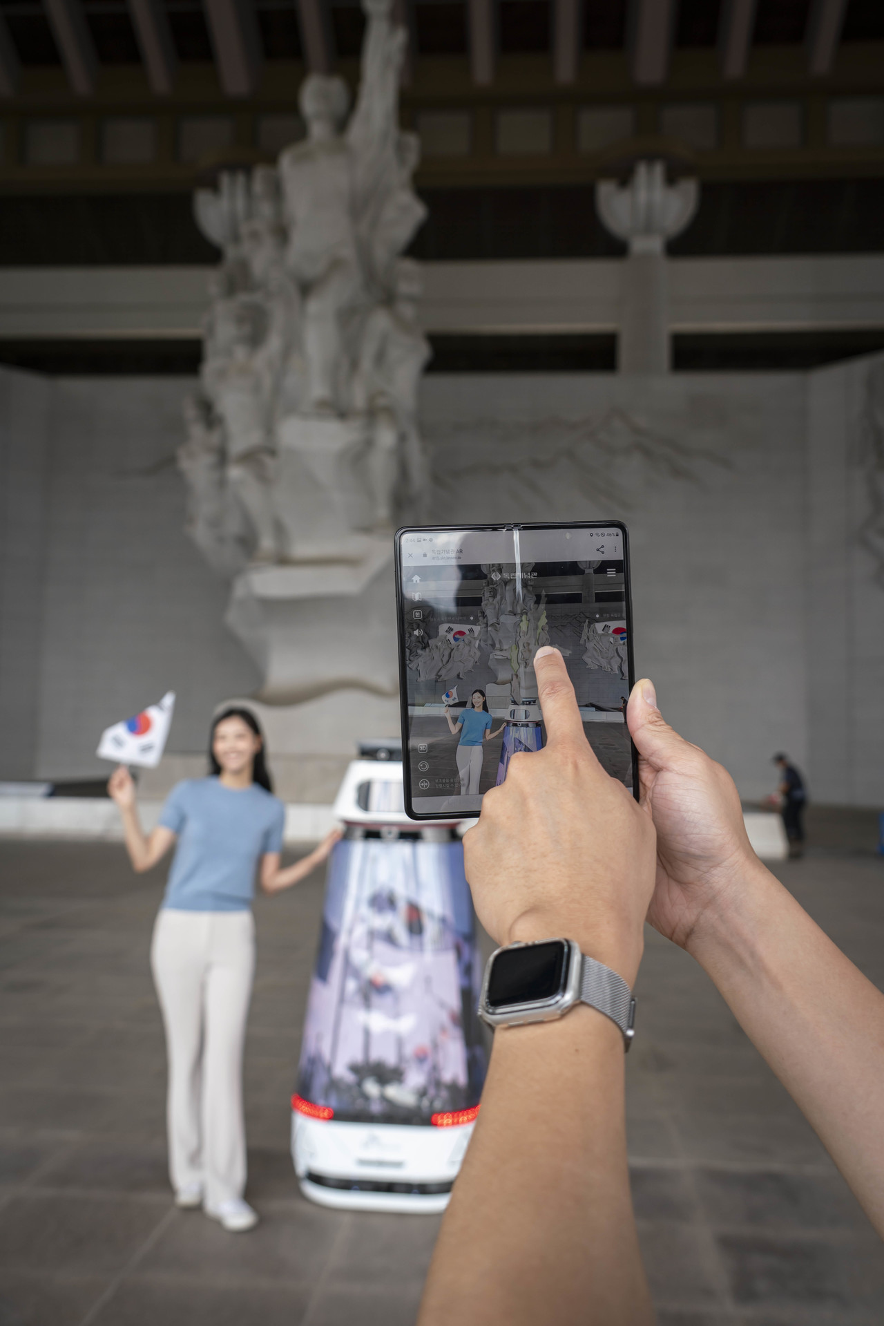 SKT, AI로 유관순 열사 동영상으로 재현