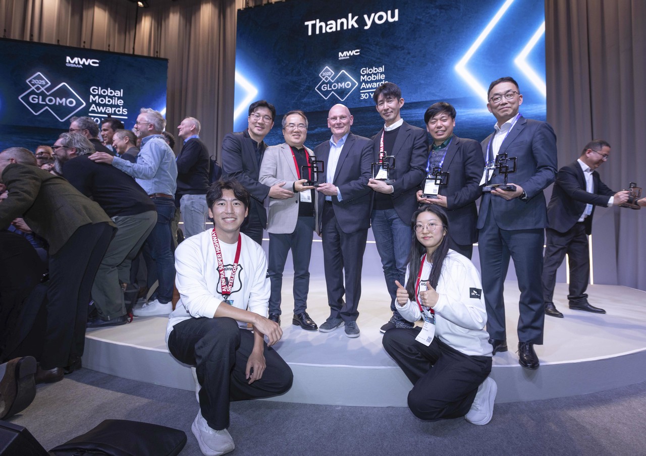 SKT, MWC 모바일 어워드 4관왕 올라...6년 연속 수상