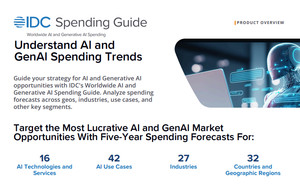 IDC: “Global AI Spending to Double by 2028…Generative AI and Financial ...